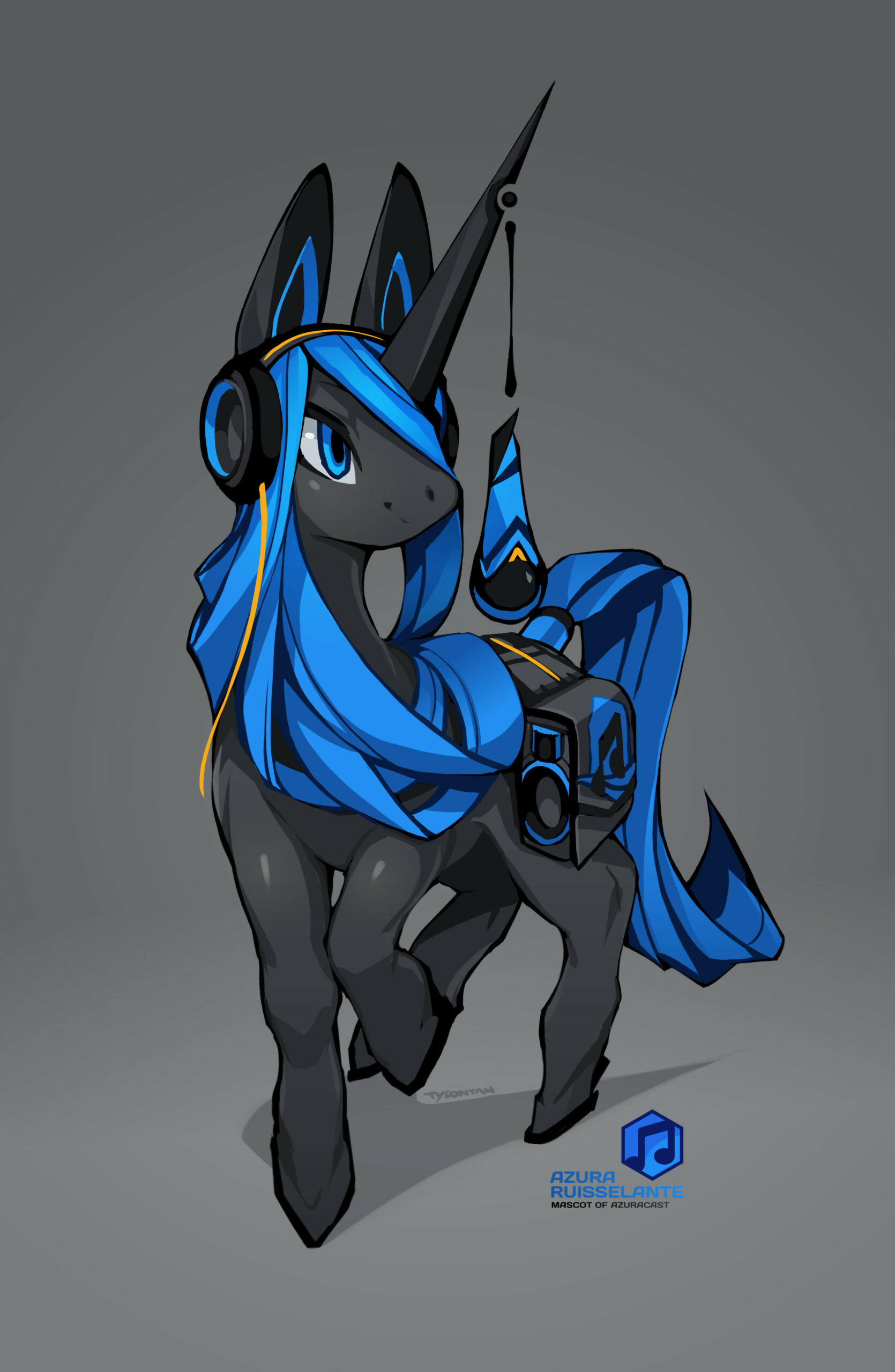 Azura the Broadcaster Unicorn – Tyson Tan