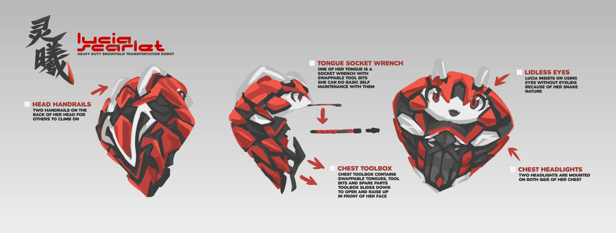 Lucia the Robot Snake – Tyson Tan