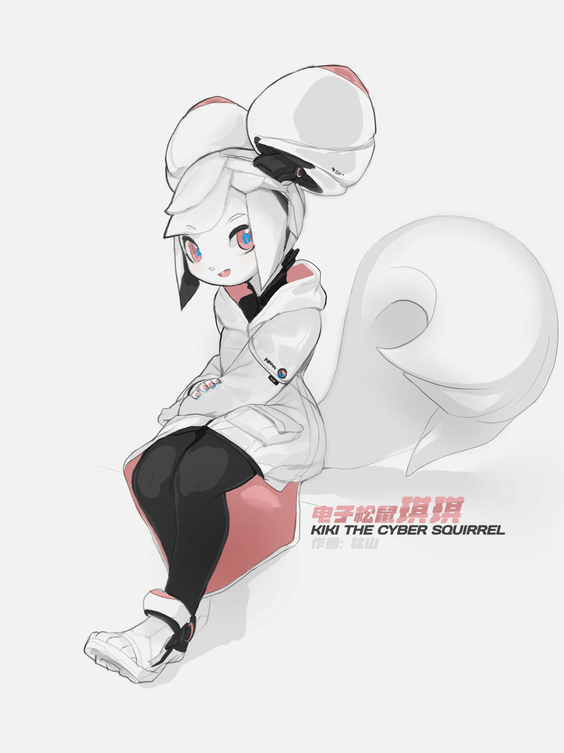 Kiki Techwear (Left Hand Drawing) – Tyson Tan