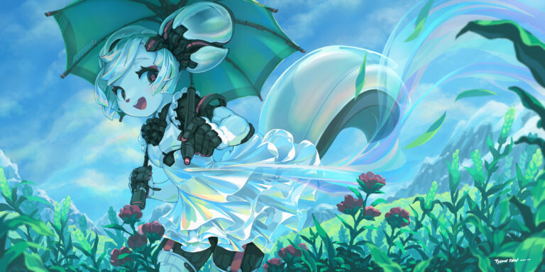 Kiki with a Parasol – Tyson Tan