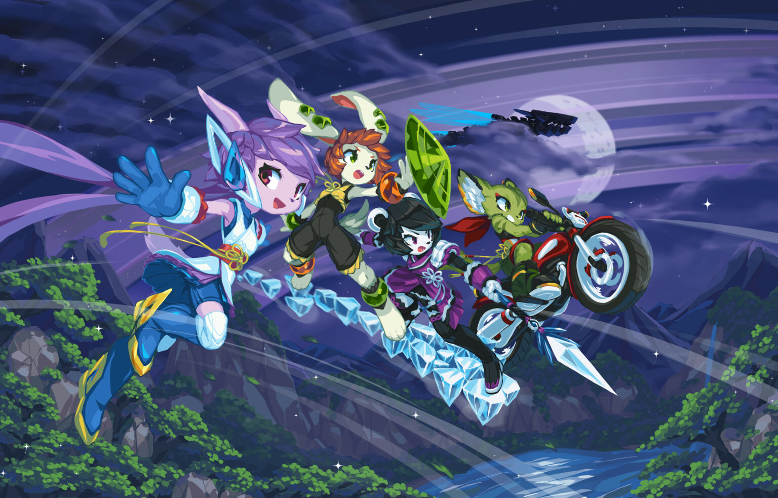 Freedom Planet 2 Box Art – Tyson Tan
