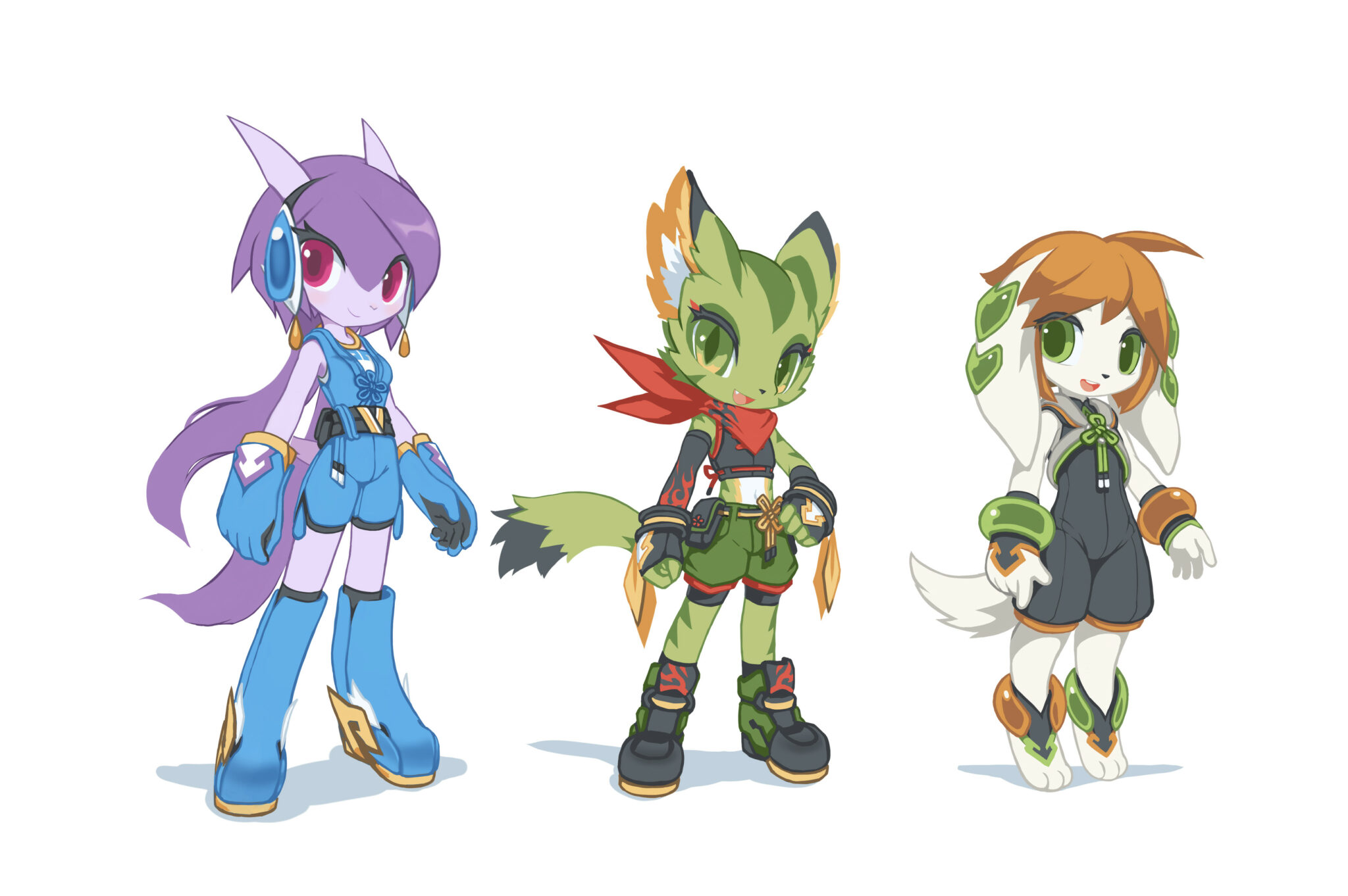 Freedom Planet 2 Main Characters Design Explained – Tyson Tan