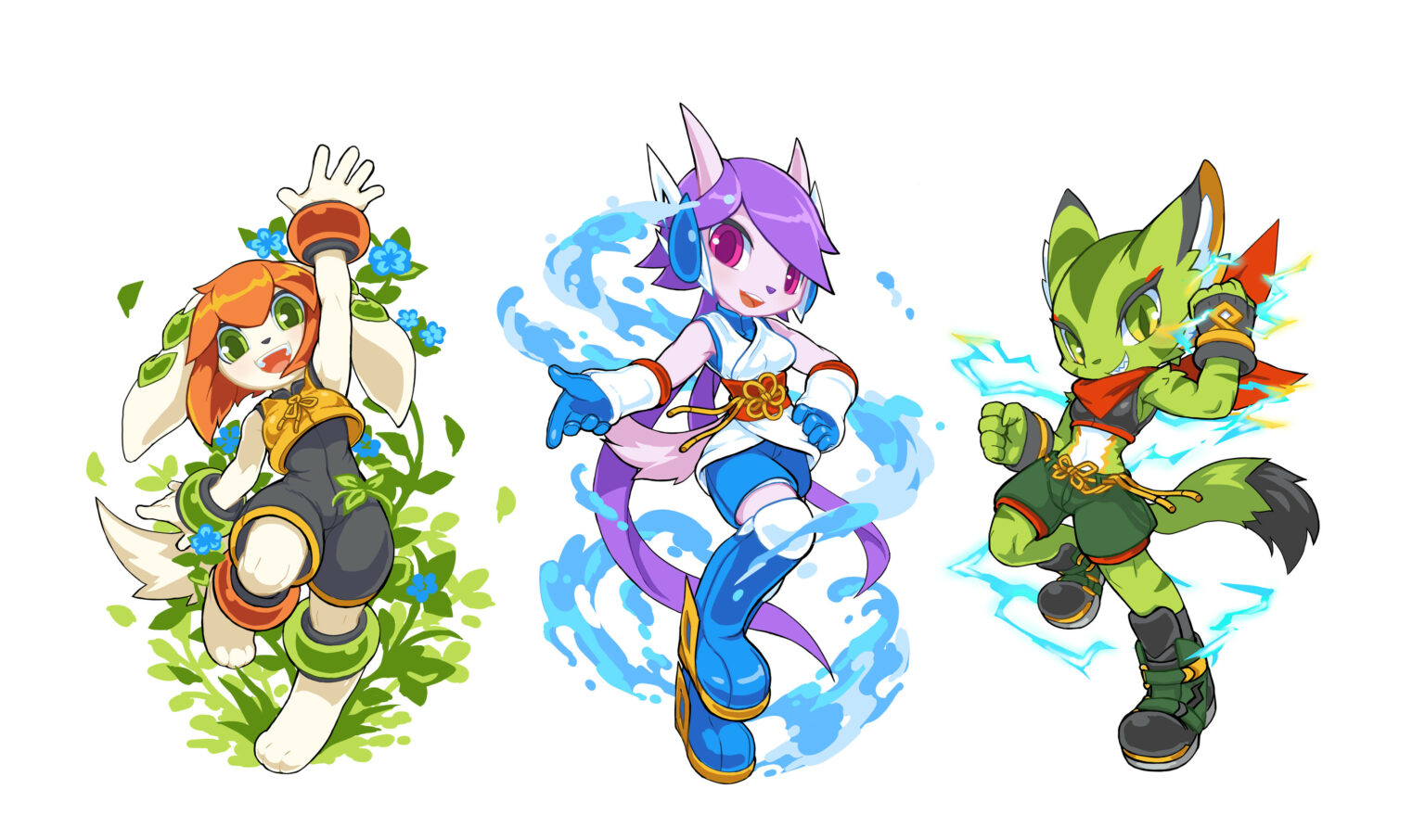 Freedom Planet 2 Main Characters Design Explained – Tyson Tan