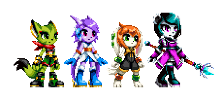Freedom Planet 2 Main Characters Design Explained – Tyson Tan