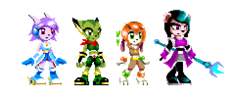 Freedom Planet 2 Main Characters Design Explained – Tyson Tan