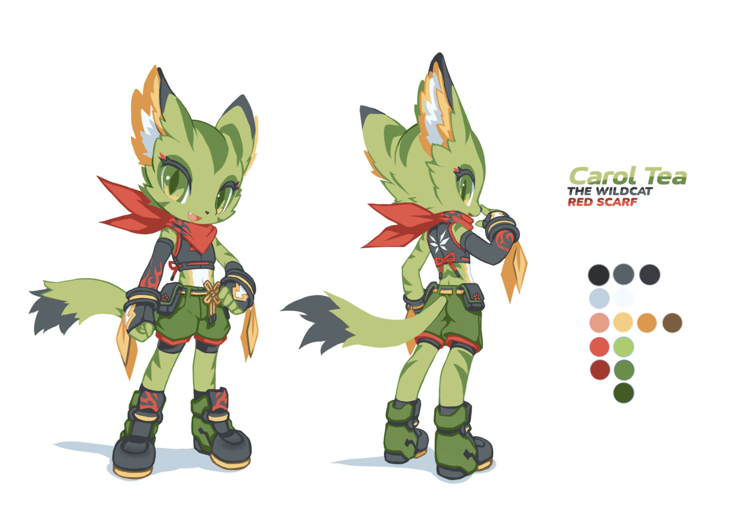 Freedom Planet 1 Alternative Concept Arts Collection – Tyson Tan