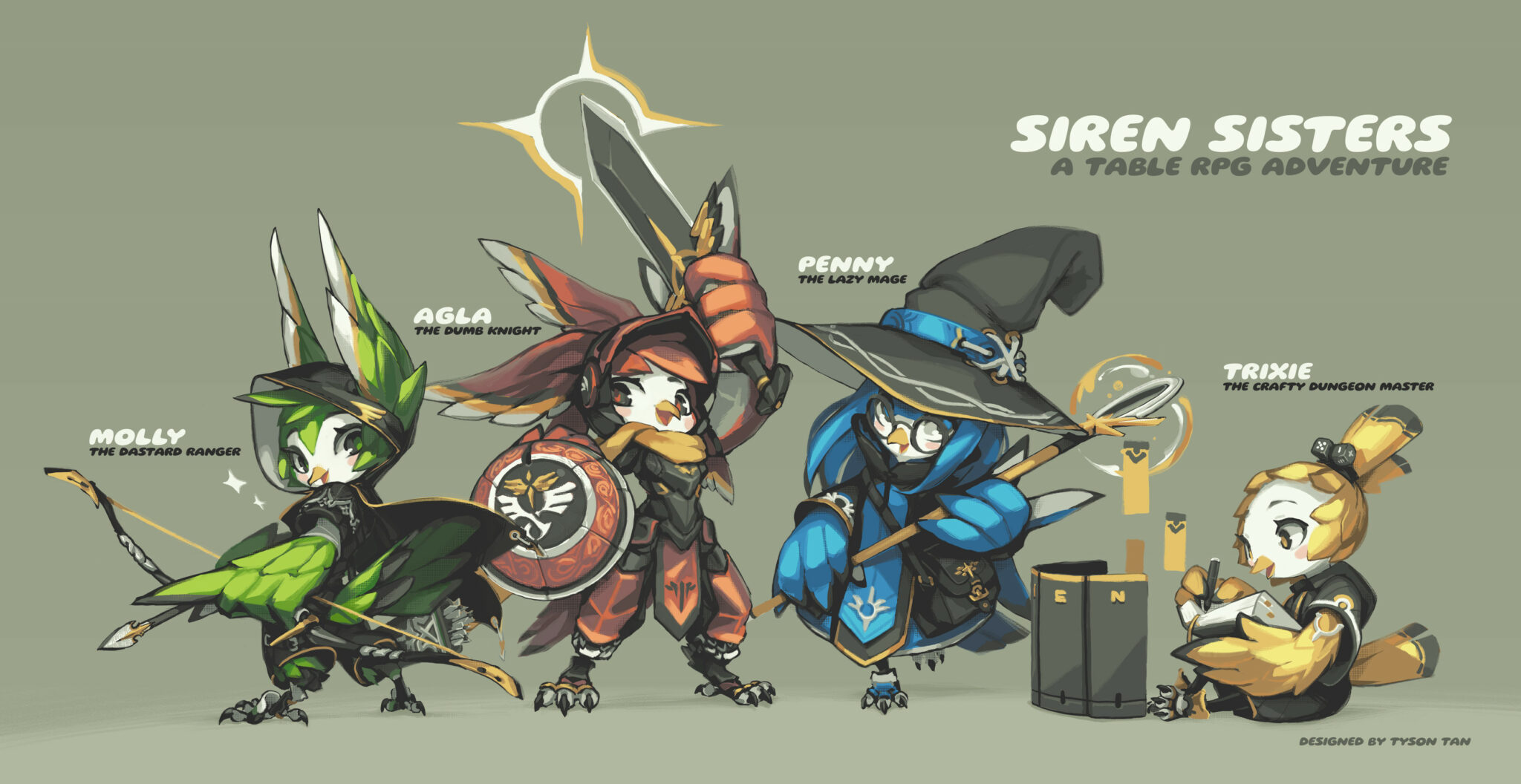 Siren Sisters – Tyson Tan